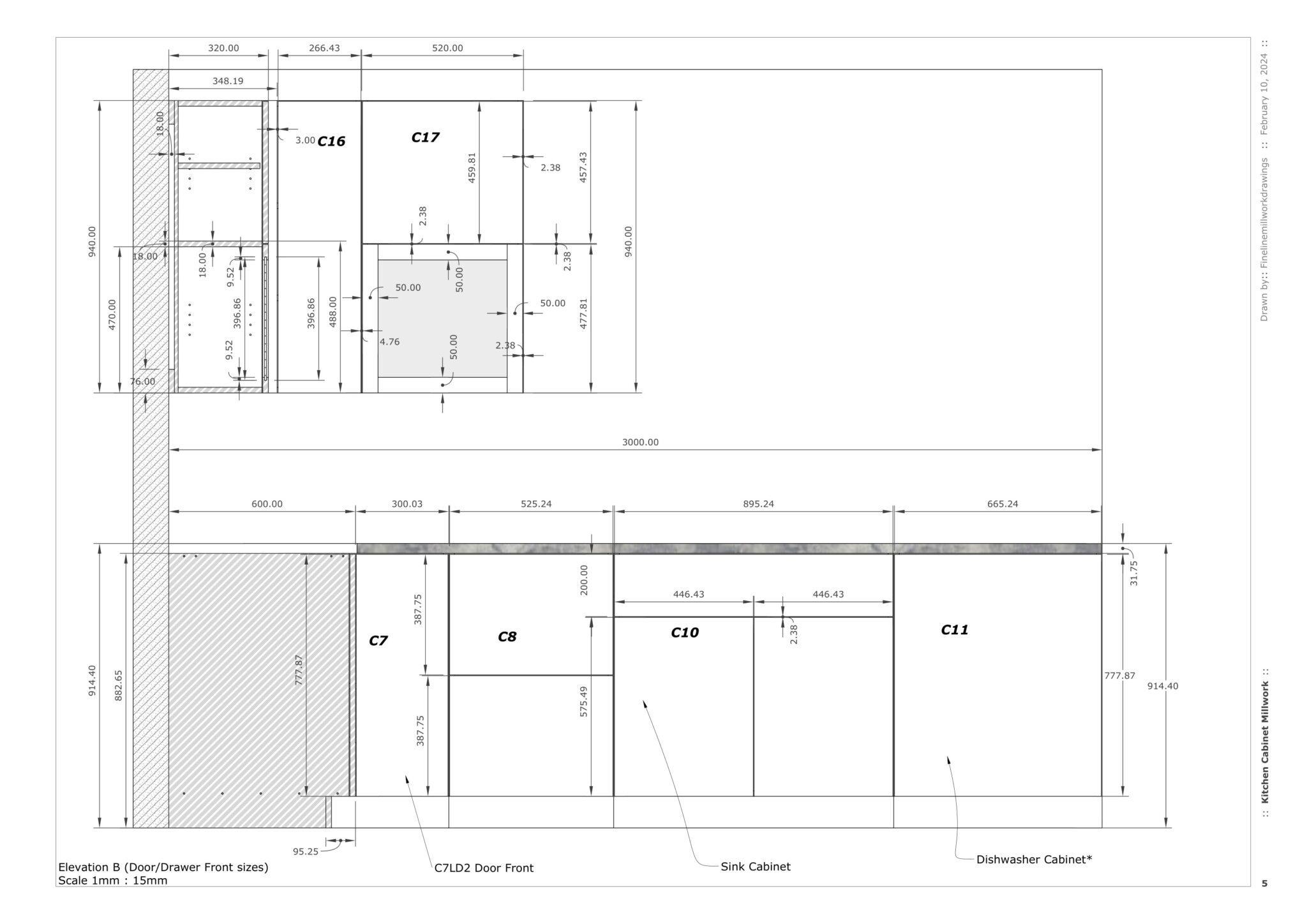 FLMD Vienney Kitchen Shop Drawings V2-5 - FineLine Millwork Drawings