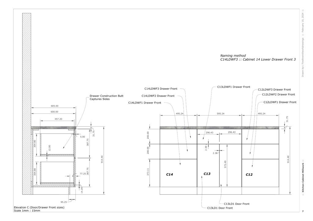 FLMD Vienney Kitchen Shop Drawings V2-7 - FineLine Millwork Drawings