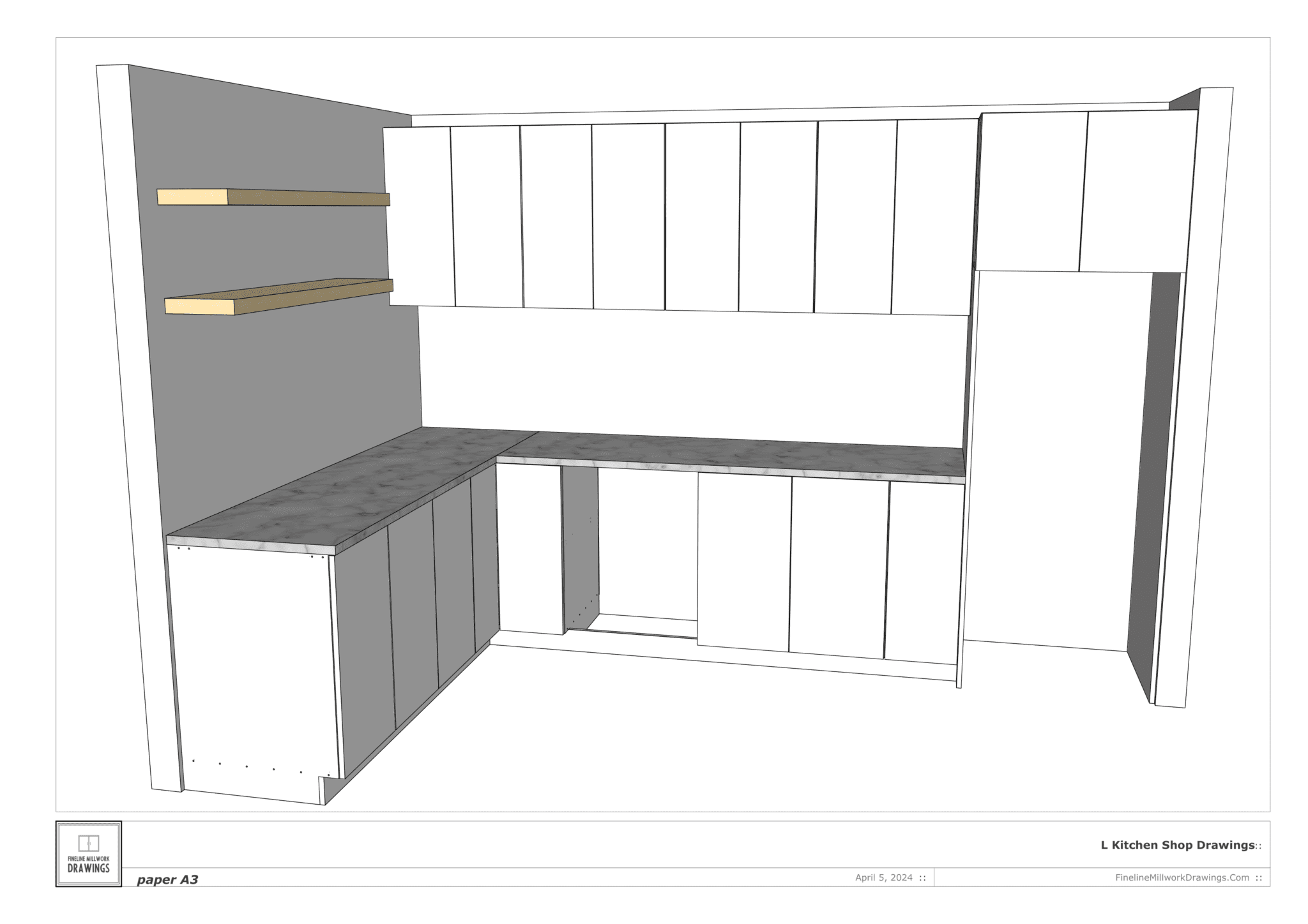 Work - FineLine Millwork Drawings