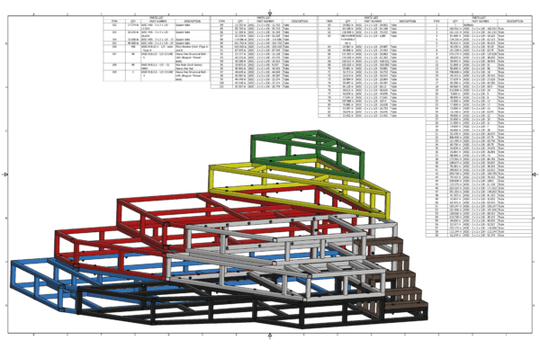 Stage Frame Blueprint-11 - FineLine Millwork Drawings